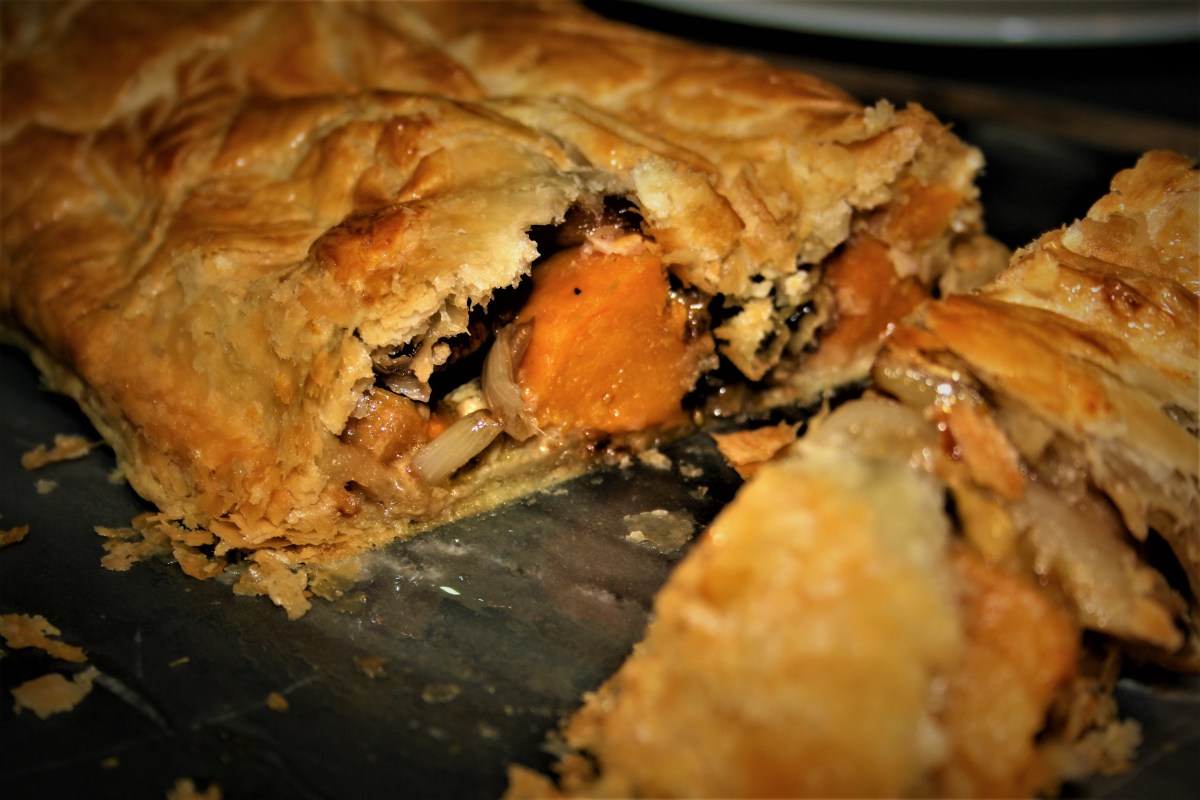 Squash and blue cheese wellington – Full As An Egg