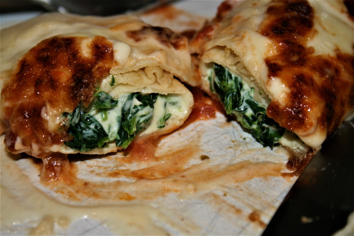 Fresh ricotta and spinach crespellini – Full As An Egg