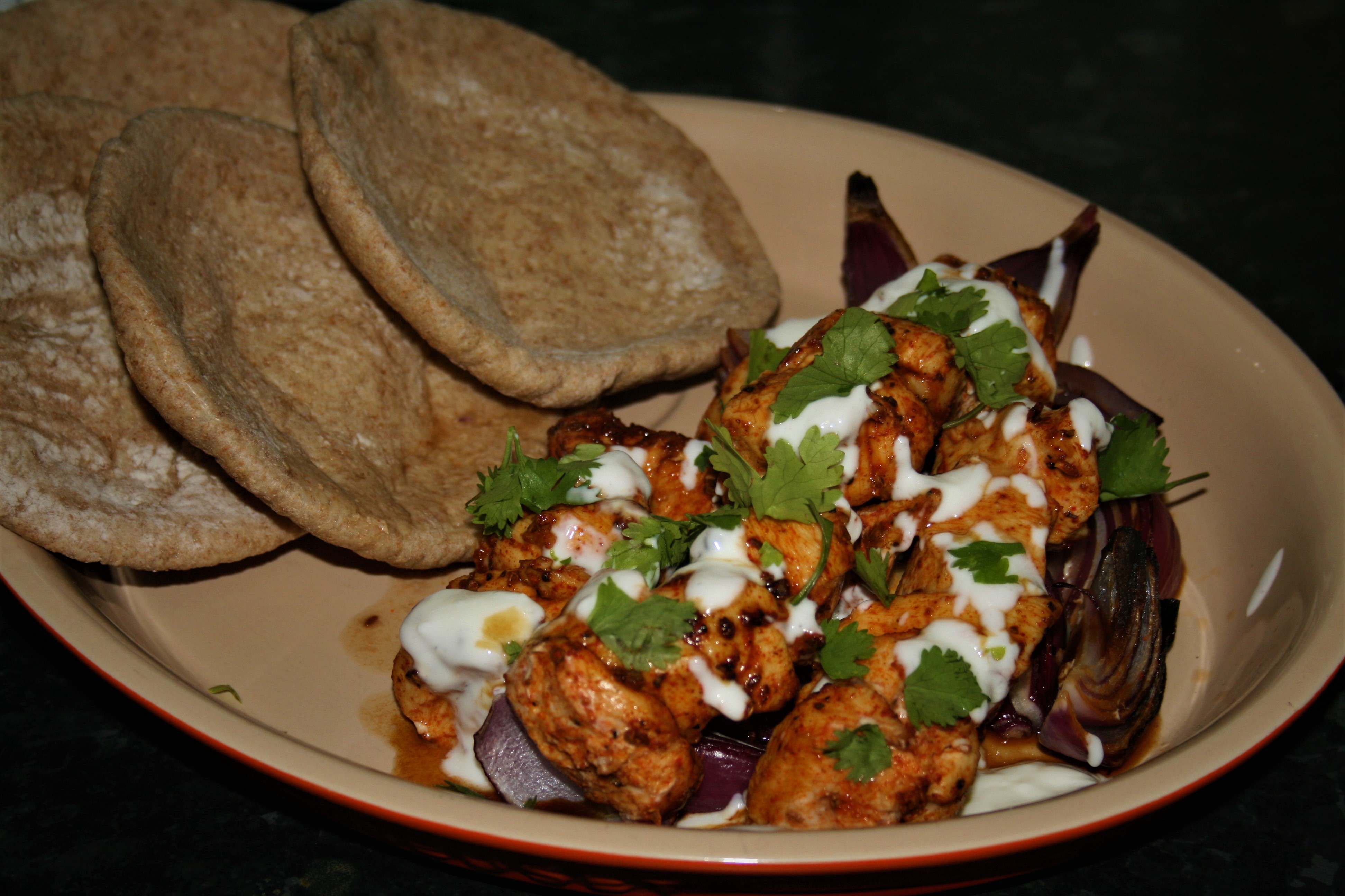 Chicken shawarma kebabs – Full As An Egg