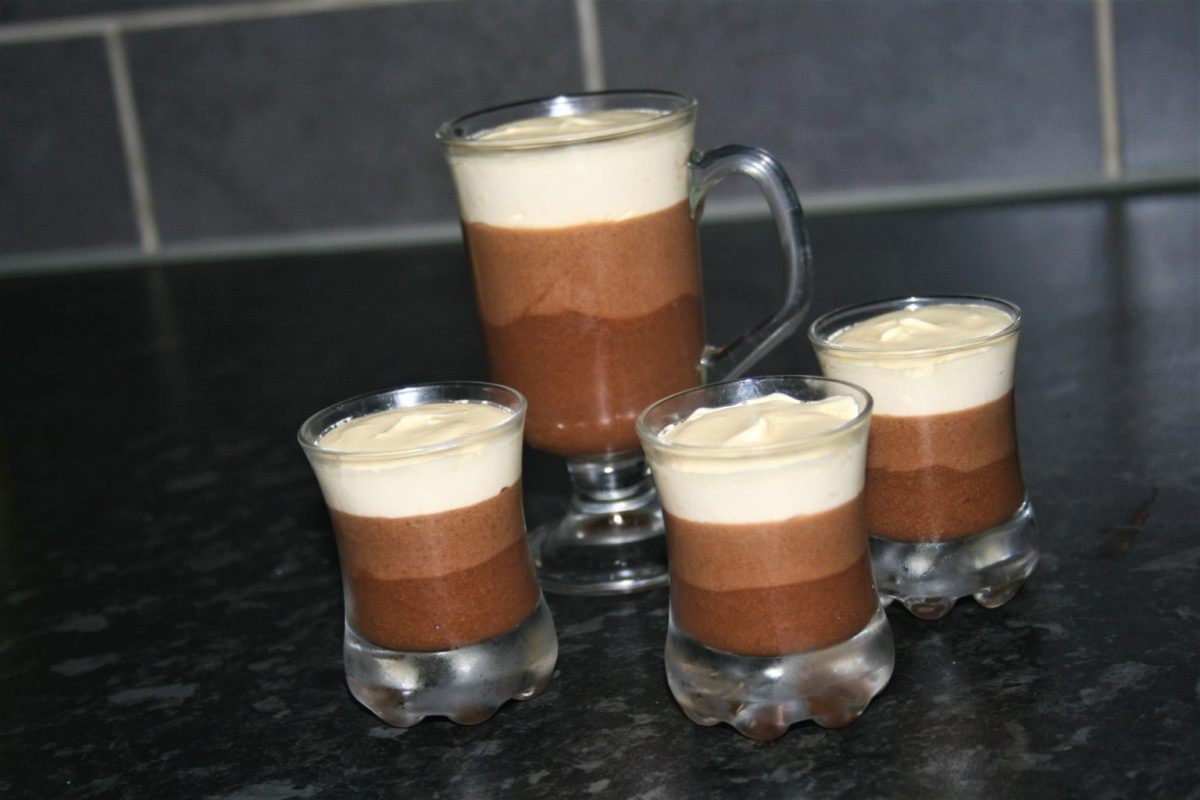 Triple chocolate verrines – Full As An Egg